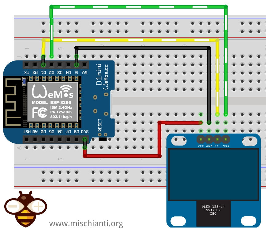 Interfacing Ssd1306 Oled Display With Arduino Use Arduino For Projects